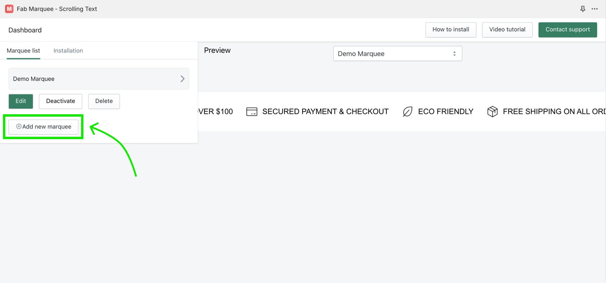 How to add a scrolling logo banner to Shopify? Easy tutorial. - FabApps