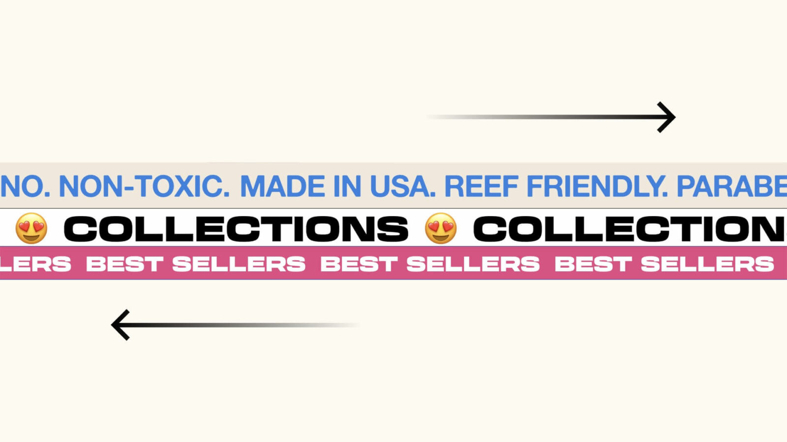 10 Best examples of scrolling announcement bar for Shopify - FabApps