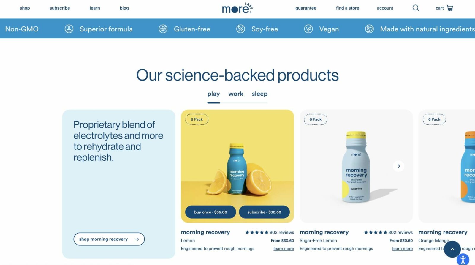 10 Best examples of scrolling announcement bar for Shopify - FabApps