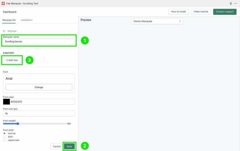 How To Add Scrolling Announcement Bar With Icons To Shopify Easy