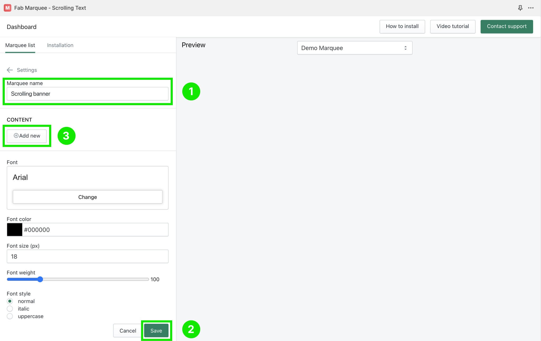 How To Add Scrolling Announcement Bar With Icons To Shopify Easy