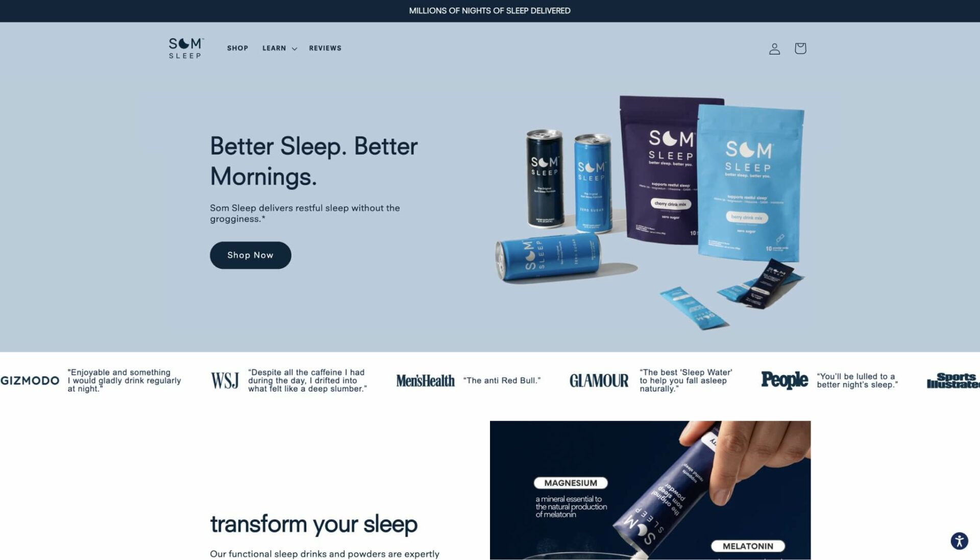 10 Best examples of scrolling announcement bar for Shopify - FabApps