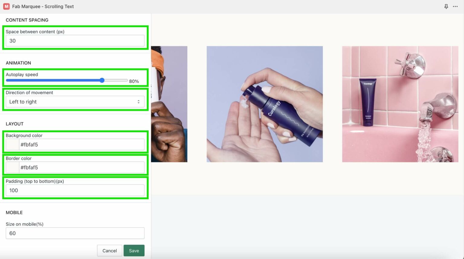 How To Add Scrolling Images To Shopify Easy 2 Minute Tutorial Fabapps