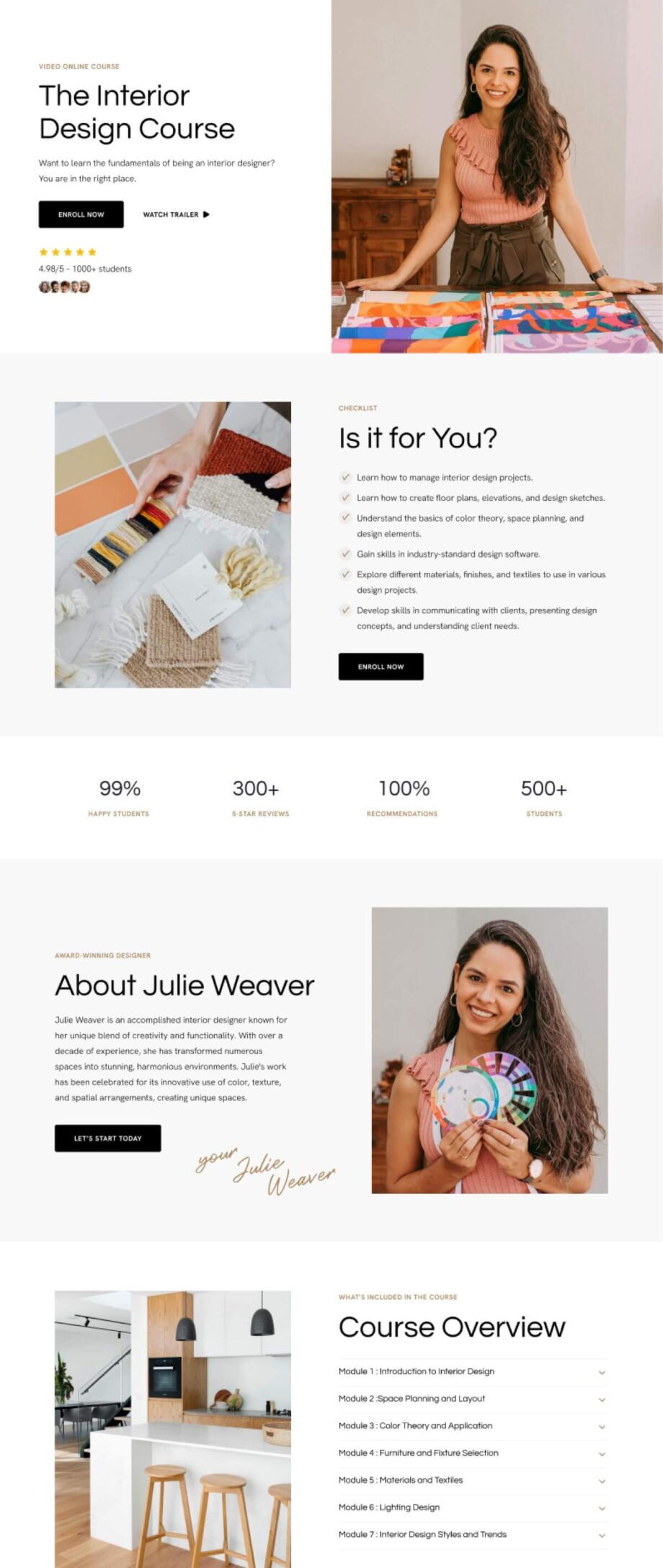 Best Online Course Landing Page Examples: Build High-Converting Landing Page with Elementor ...