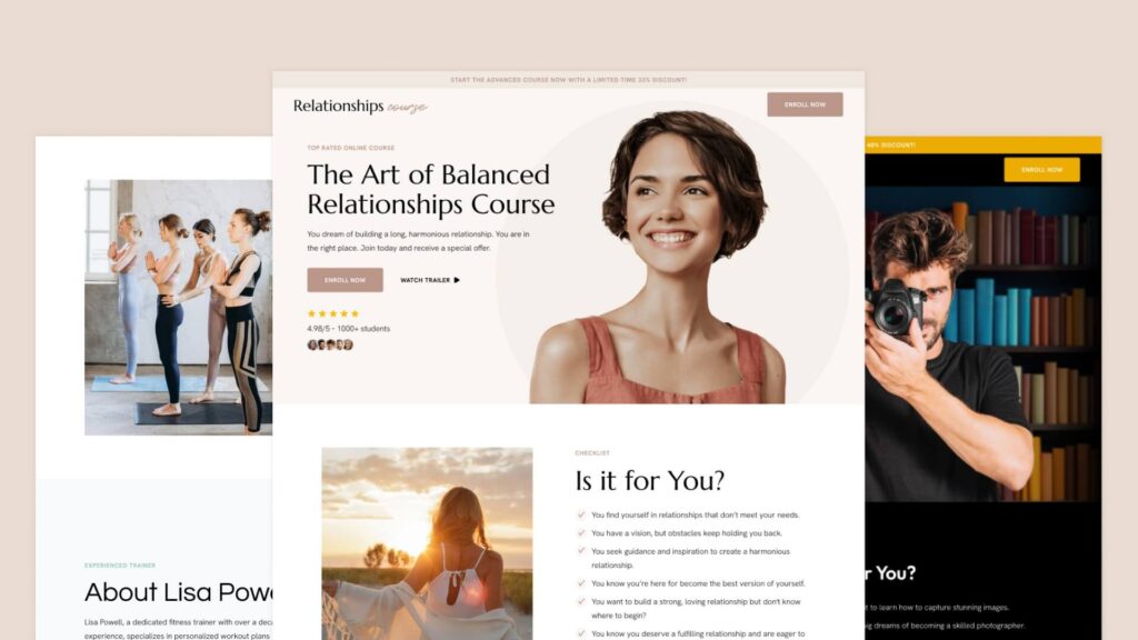 Best Online Course Landing Page Examples: Build High-Converting Landing ...