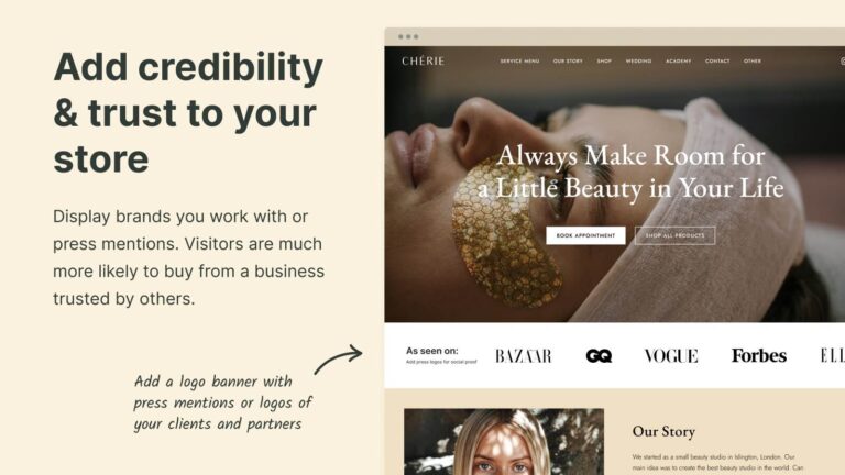 How to Add a Logo Banner in Shopify - FabApps