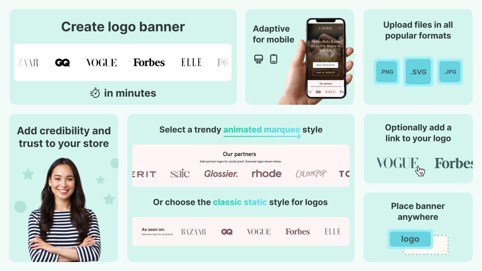 Marquee Logo Shopify: How to Add a Scrolling Logo to Boost Trust ...